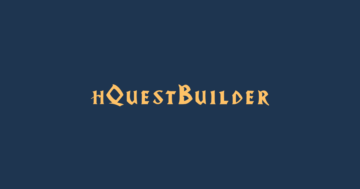 hQuestBuilder: Browser-based Quest Creation